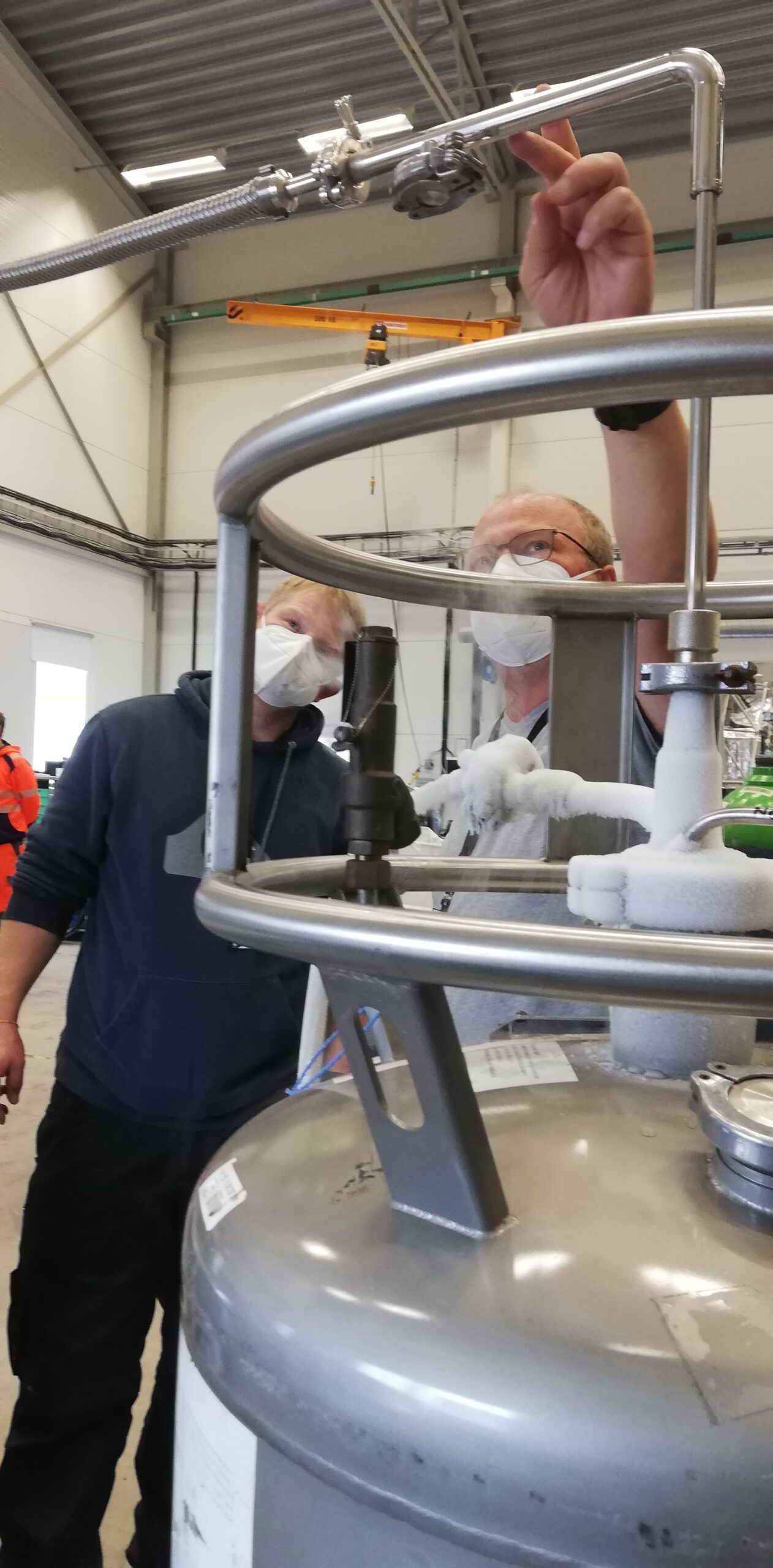 TWIN Hemera 2021 | 11-Aug-2021: Cryo-sampler and liquid neon